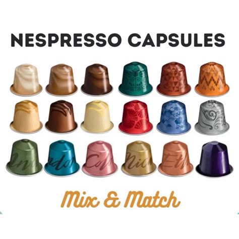 Nespresso Assorted Flavours Mix And Match 1 Capsule Fast