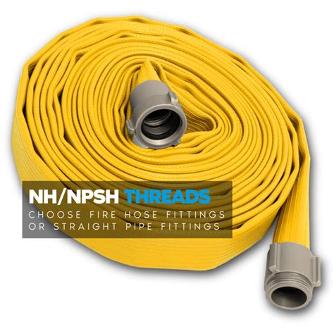 1 Inch Rubber Covered Fire Hose
