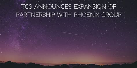 Tcs Expands Its Long Term Uk Bfsi Platform Deal With Phoenix Group