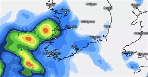 Cork Weather Met Eireann Forecasts New Flood Risk With Status Yellow