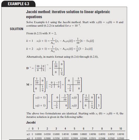 Solved Use The Jacobi Or Gauss Jacobi Method Similar To Chegg