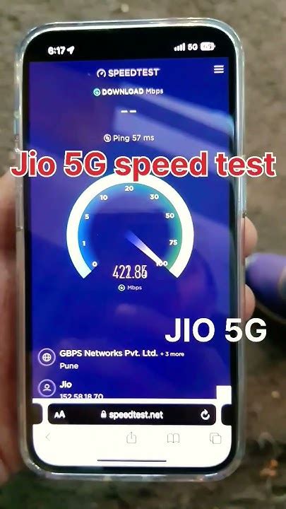 Jio 5g Speed Test In Pune Maharashtra Jio 5g Vs Airtel 5g Short