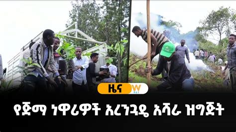 የጅማ ነዋሪዎች አረንጓዴ አሻራ ዝግጅት Youtube