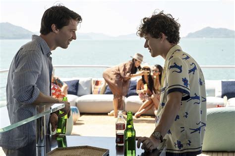 Patrick Schwarzenegger Chose To Be Naked In White Lotus Scene