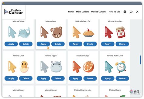 custom cursor 个性化你的鼠标光标样式 热夏的博客