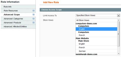 Magento Advanced Permissions Setup Magento User Roles
