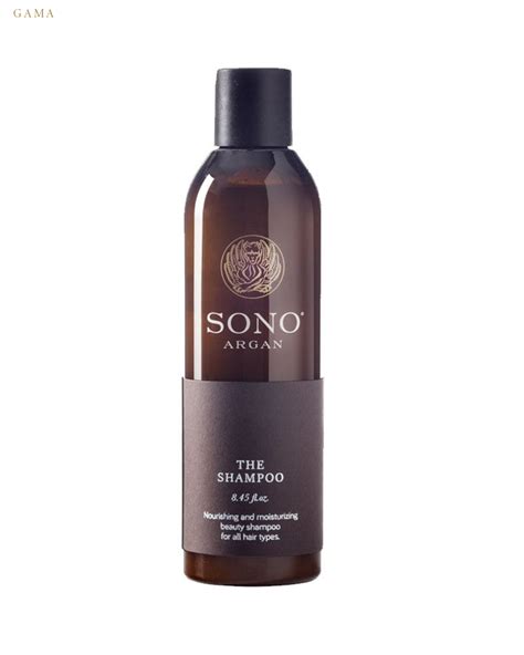 SONO ARGAN THE SHAMPOO Хидратиращ шампоан за коса с арганово масло ...