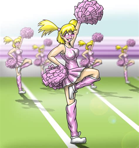 Rubber Bimbo Cheerleader Training By Redflare500 On Deviantart