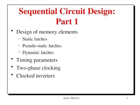 ppt quential circuits part 1 dokumen tips