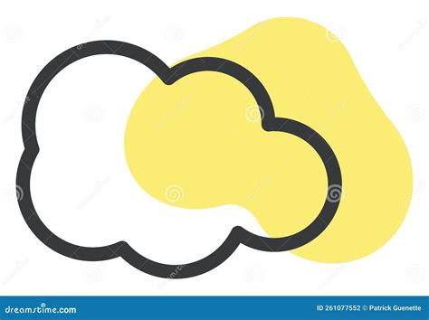 Interface Cloud Icon Stock Vector Illustration Of Phone 261077552