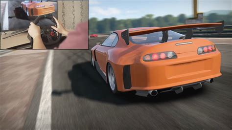 1200bhp Toyota Supra Shift 2 Unleashed Logitech G29 Gameplay Youtube