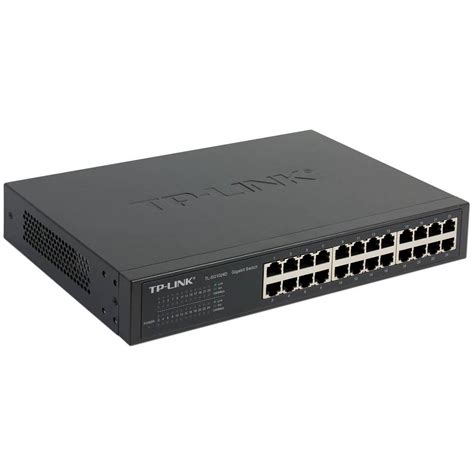 Switch Gigabit Tp Link Tl Sg1024d De 24 Puertos 10 100 1000 Mbps Para