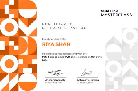 Riya Shah On Linkedin Certificate Data Science Using Python