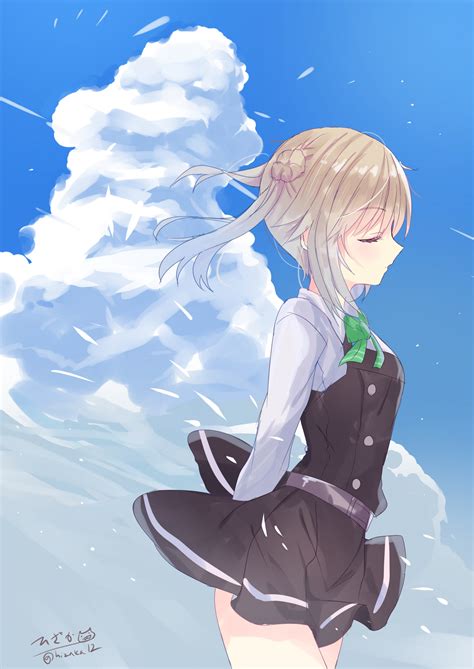 Wallpaper Anime Girls Kantai Collection Michishio Kancolle