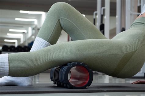 Premium Photo Cropped Shot Of Unrecognizable Slim Sporty Woman Uses