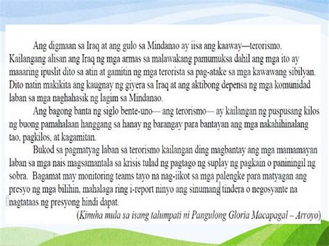 Halimbawa Ng Tekstong Impormatibo Philippin News Collections
