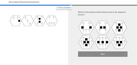 Solved Sova Logical Reasoning Assessment And Your Progress