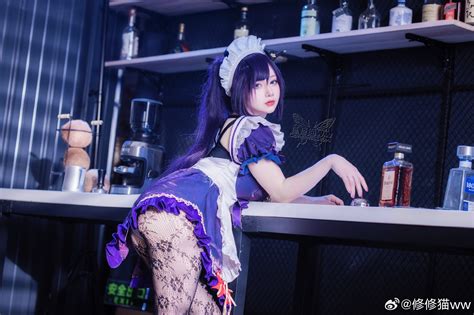 Cosplay 原神cos 莫娜同人女仆来咯~修修猫ww 米卡插画mikagogo