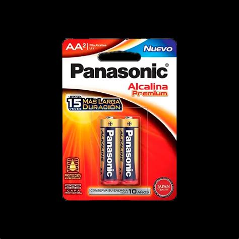 Pila Alcalina Panasonic Aa2 Lr06 15v Lr6tdg2bap