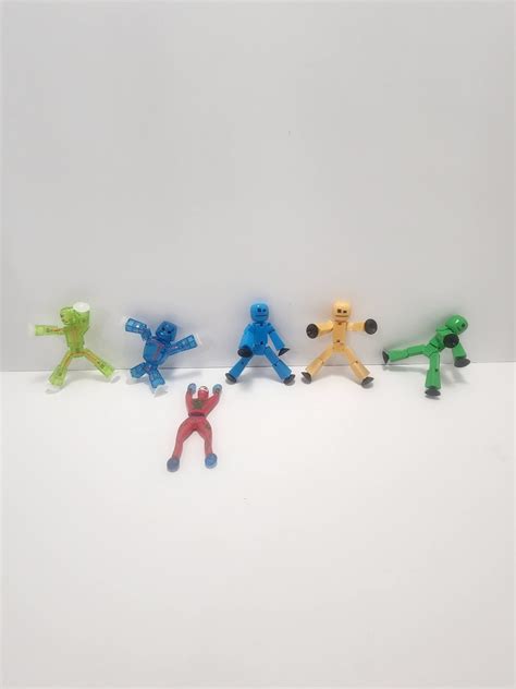Stick Bots Toy Action Figure Lot Stick Bots Etsy