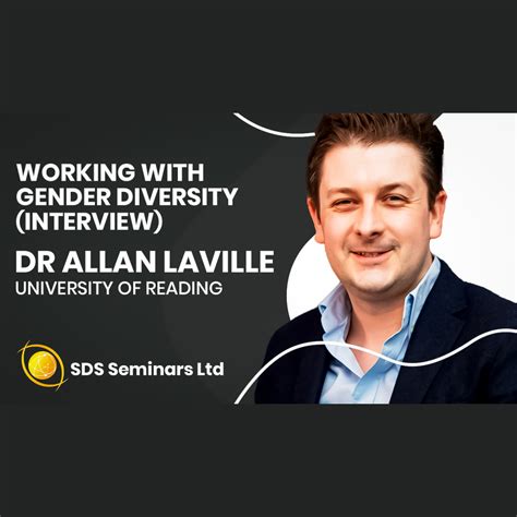 Working With Gender Diversity Interview £15 Vat Sds Seminars Online