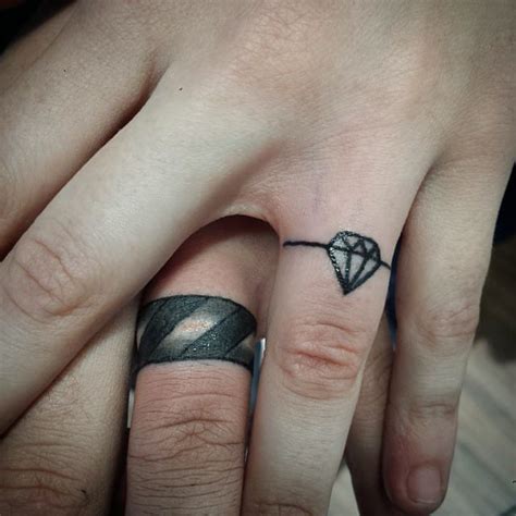 20 Magnificent Wedding Ring Tattoos Ideas Sheideas