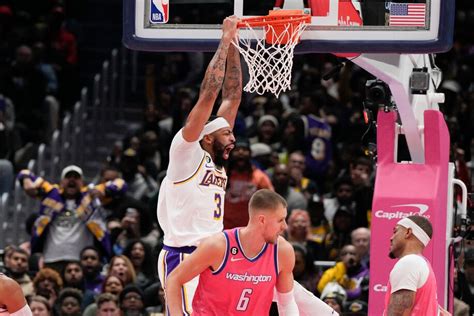 Anthony Davis Lebron James And The Lakers Are Alive The Washington Post