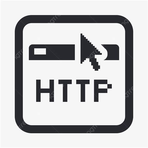 Vector Illustration Of Single Browser Web Icon Pointer Framework Network Vector Pointer