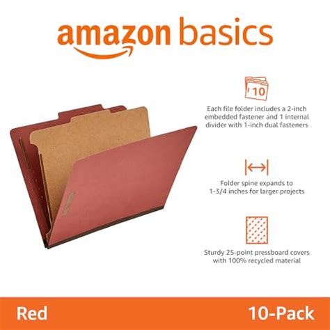 Basics Classification Folder 100 Recycled