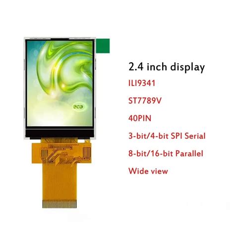 2 4 Inch ST7789 TN LCD Touch Display Panel