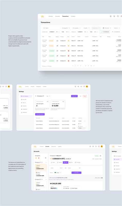 Cicada Bank Ux Ui Design For Crypto Banking Artofit