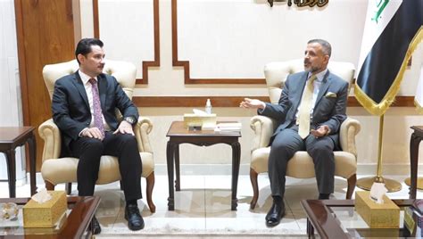 نائب رئيس مجلس النواب دشاخەوان عبدالله يبحث مع نائب رئيس مجلس الوزراء