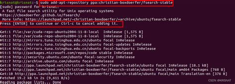 Ubuntu安装fsearch Csdn博客