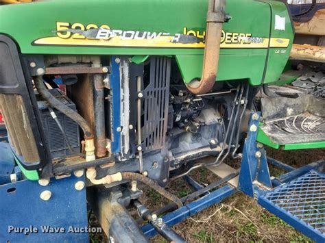 2003 John Deere 5220 Tractor With Brouwer Sod Harvester In Ofallon Mo
