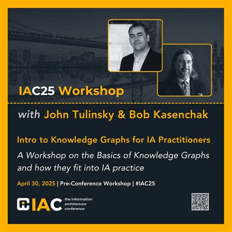 Iac Information Architecture Conference On Linkedin Iac25 Iac25 Knowledgegraphs