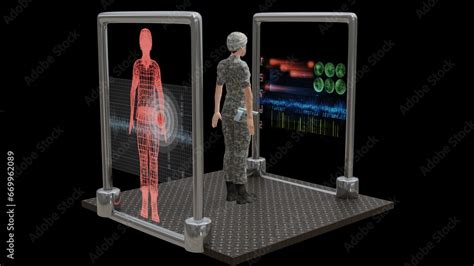 Weapons Detection System Ai Electronic Scanning System Detectors For
