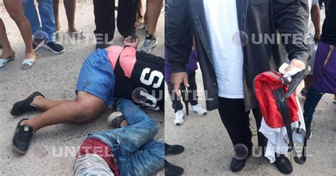 Dos Hombres Intentaron Asaltar Un Negocio Fueron Interceptados Y
