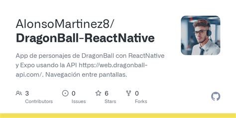 GitHub AlonsoMartinez8 DragonBall ReactNative App De Personajes De
