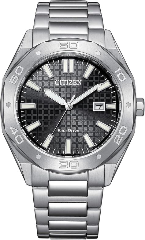 Citizen Mens Eco Drive Sport Casual Odyn Watch Stainless Steel Watch