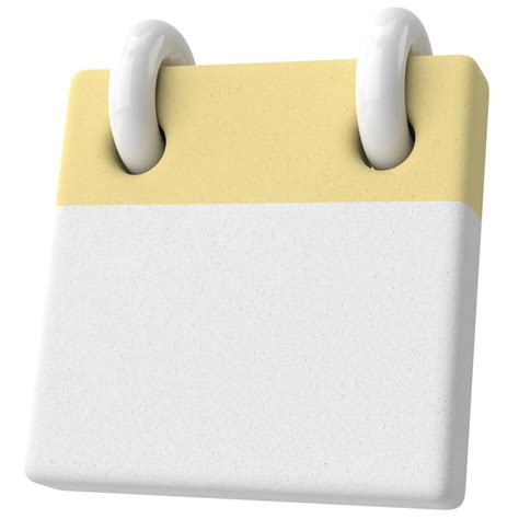 Premium Ai Image Empty Calendar 3d Calendar 3d Illustration