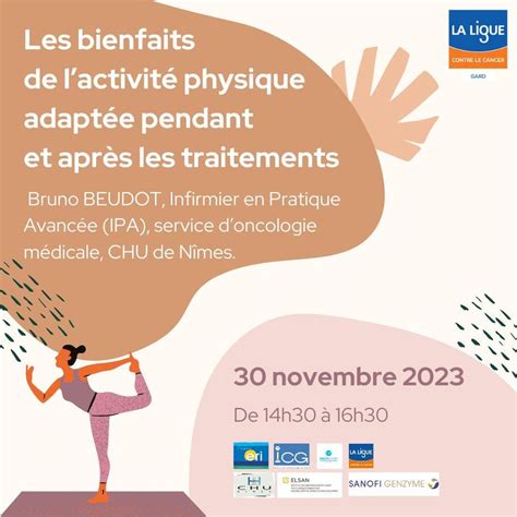 Les Bienfaits De Lactivité Physique Adaptée Pendant Et Après Traitements Institut De