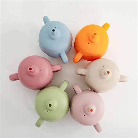 Tinyhalo Taza De Entrenamiento De Silicona Para Bebés Y Niños Pequeños