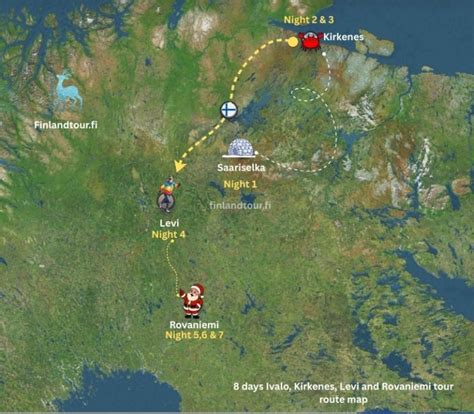 8 Day Tour Of Igloo Crab Safari Ice Breaker Skii And Santa Village