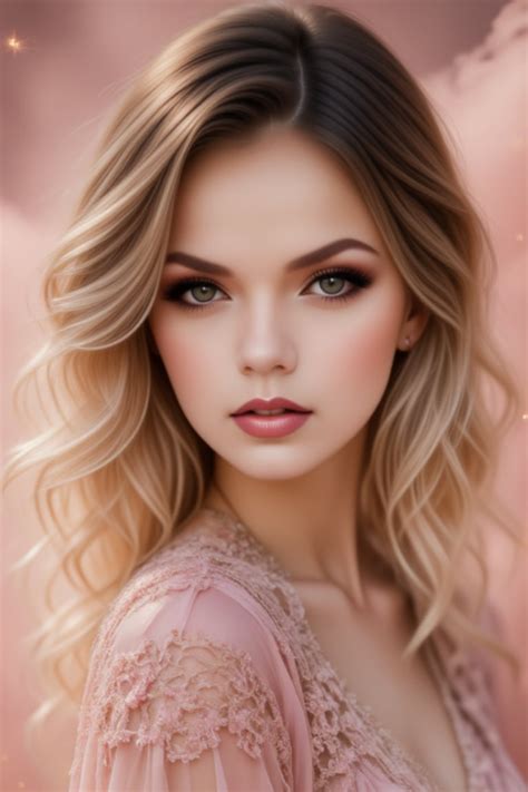 Stunningly Beautiful Girl In Image Created By Maxus Tensorart