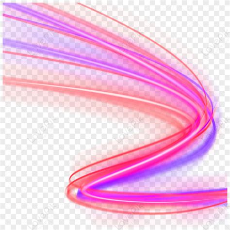 Pink And Purple Curve Movement Speed Light Effect Gradient Aperture Png Free Download And
