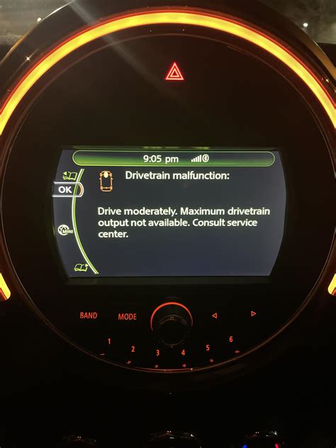 Does Anyone Know What Causes A Drive Train Malfunction Light Rmini