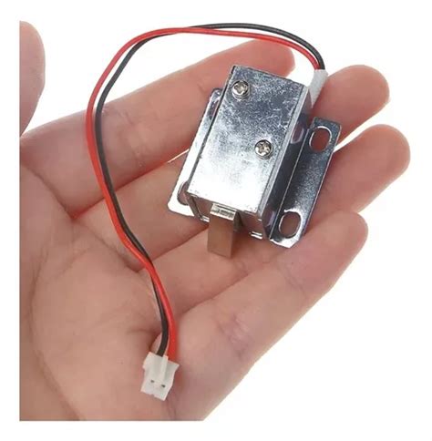 Cerradura Eléctrica 12v Chapa Puerta Solenoide Arduino En Venta En