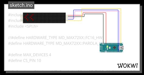 Arduino Matrix Wokwi Esp32 Stm32 Arduino Simulator
