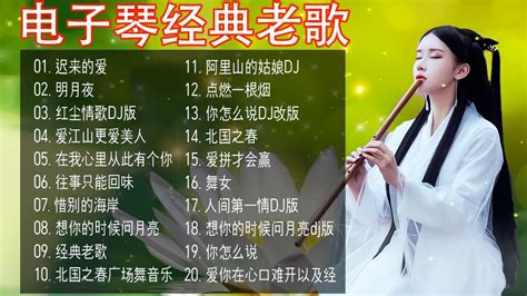 电子琴经典老歌 电子琴100首好听歌曲 迟来的爱 往事只能回味 在我心里从此有个你 你怎么说dj改版 红尘情歌dj