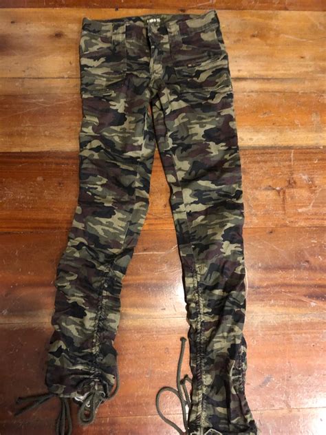 Army Cargo Pants Womens Fashion Bottoms Jeans On Carousell